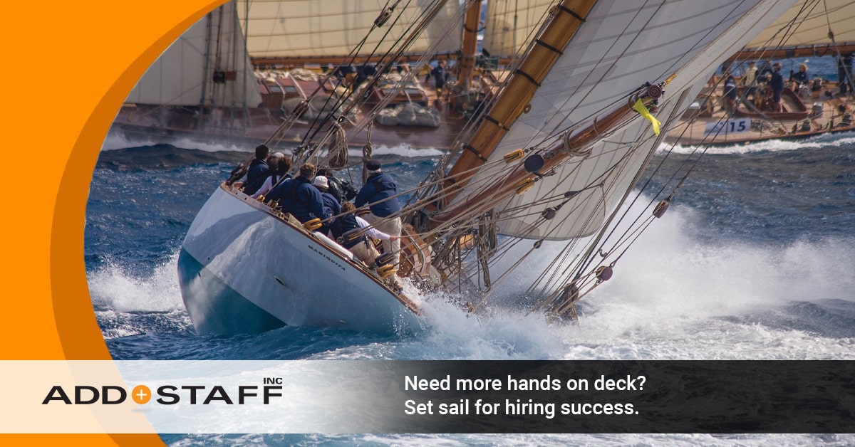 Need more hands on deck? Set sail for hiring success.